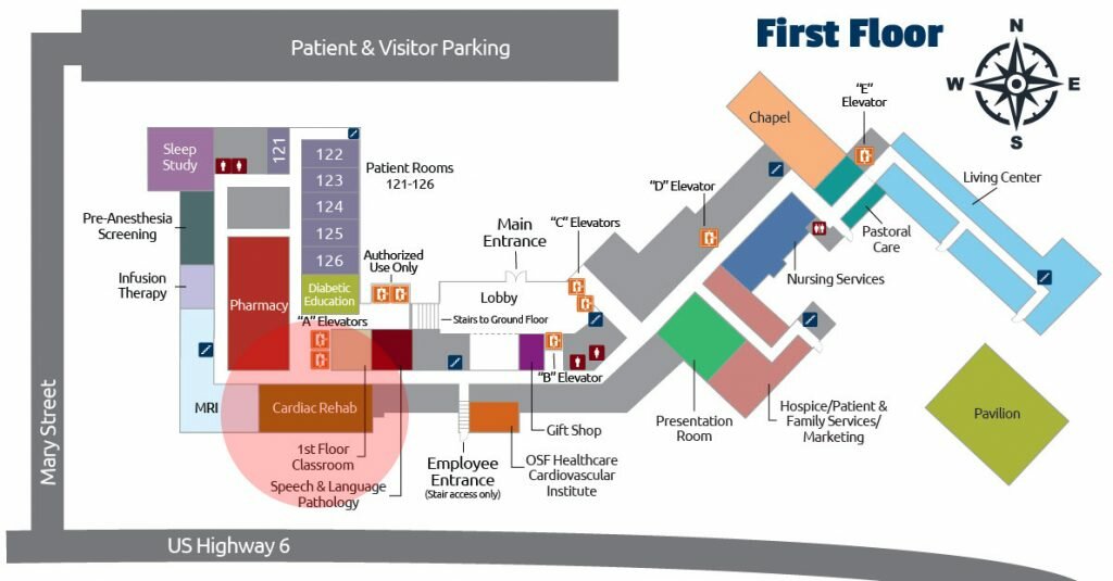 Hospital Map | St. Margaret's Health